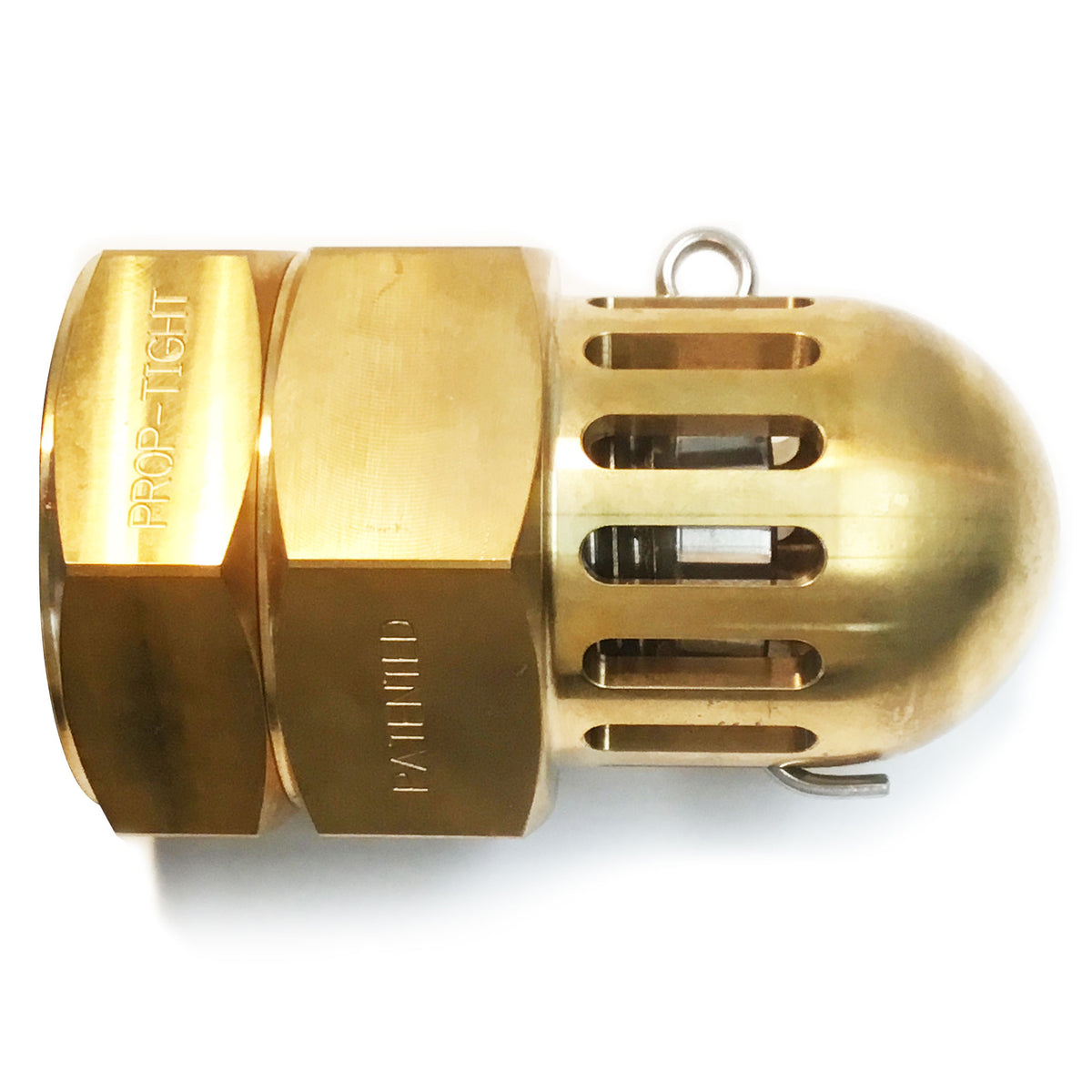 Prop-Tight Propeller Locking Shaft Nuts including full nut & jam nut.